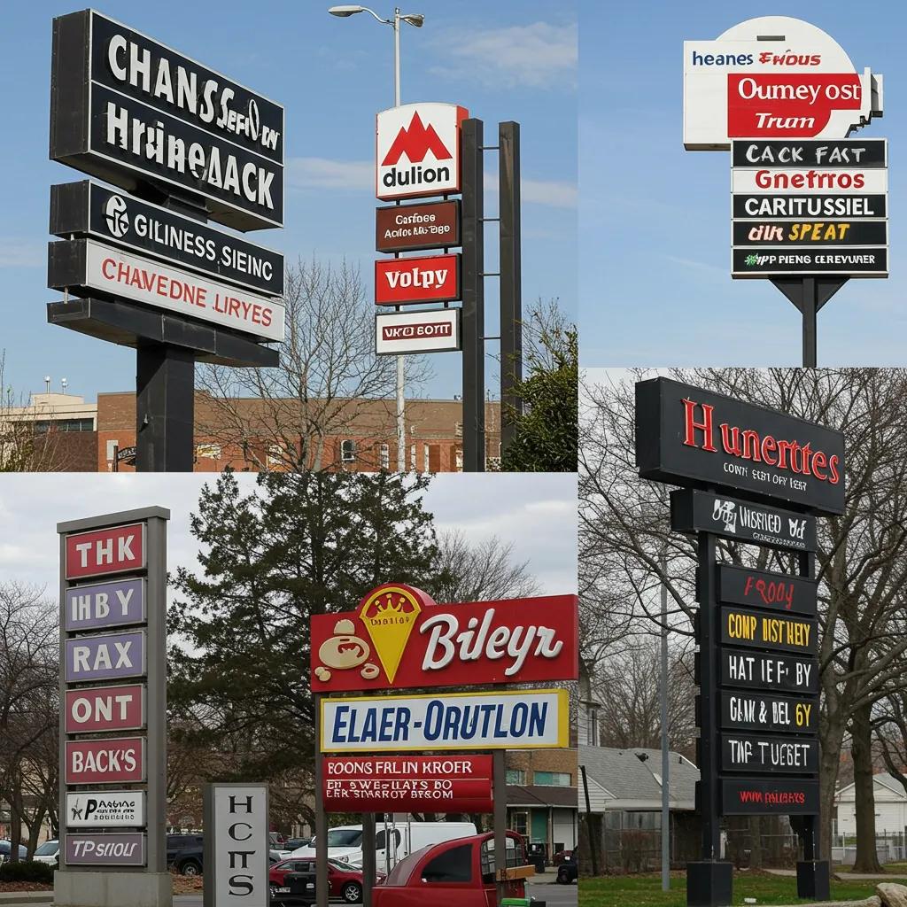 Top Commercial Outdoor Signs: Types You Must Consider Today